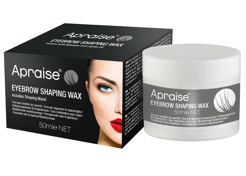 Create fluffy brows with new Apraise eyebrow wax