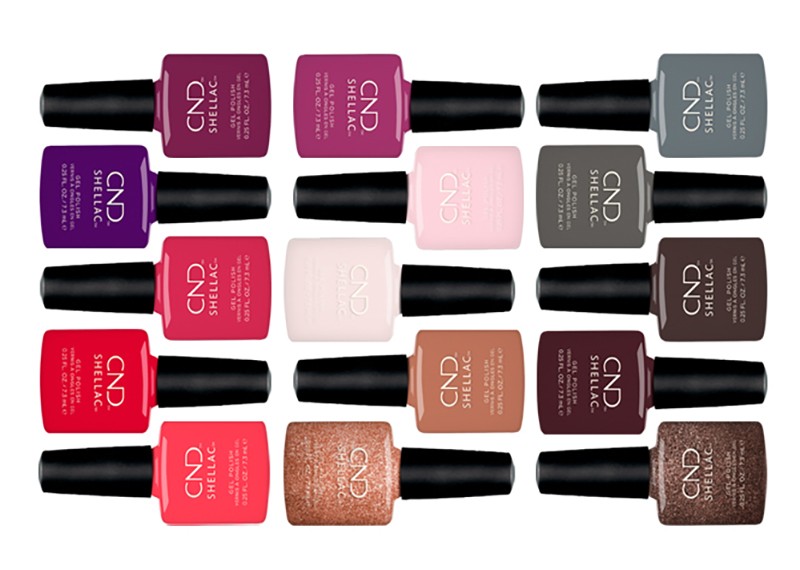 CND reveal 15 new Shellac nail shades