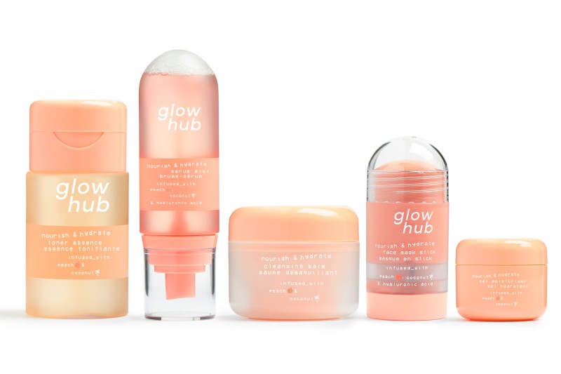 Targeted skincare range Glow Hub prevents & treats