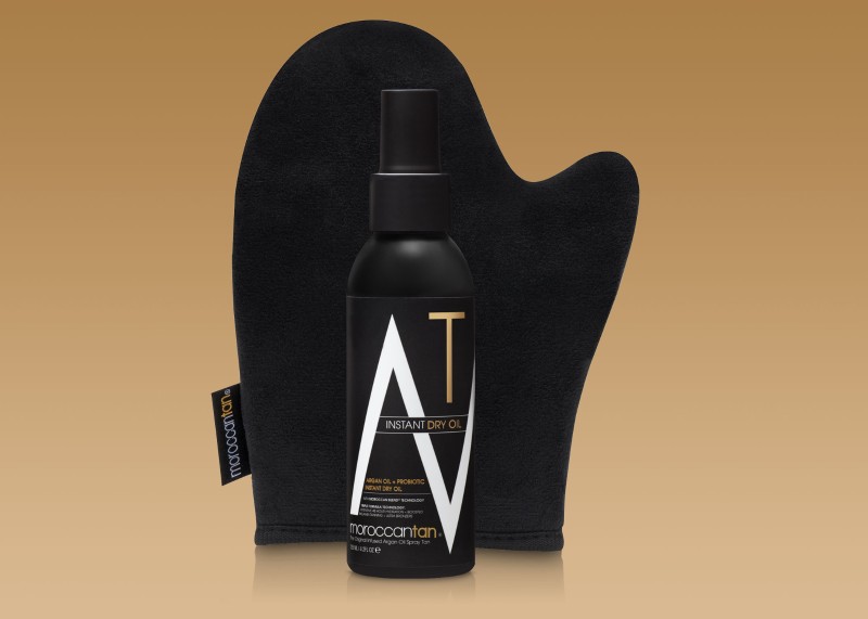 MoroccanTan launch Instant Dry Oil self-tan mist