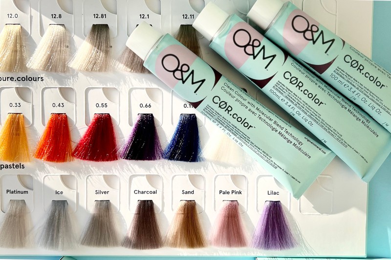 O&M develop new clean ammonia-free salon colour range