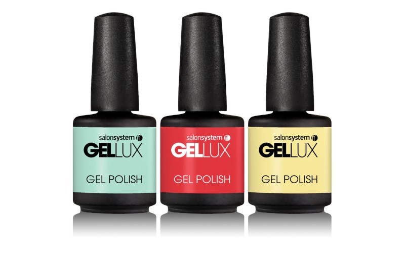 Salon System's Gellux nails get tropical for spring