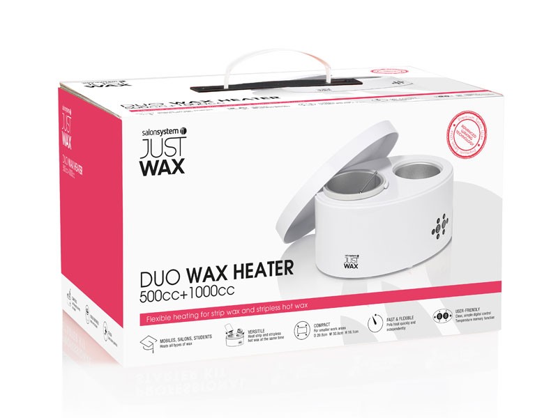 New Just Wax duo heater offers more waxing flexibility